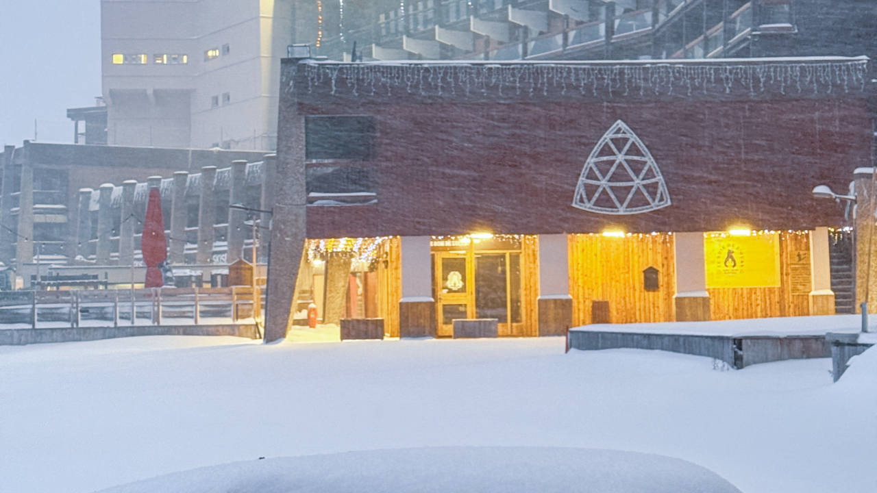 Les premières chutes de neige ont fait leur apparition aux Arcs